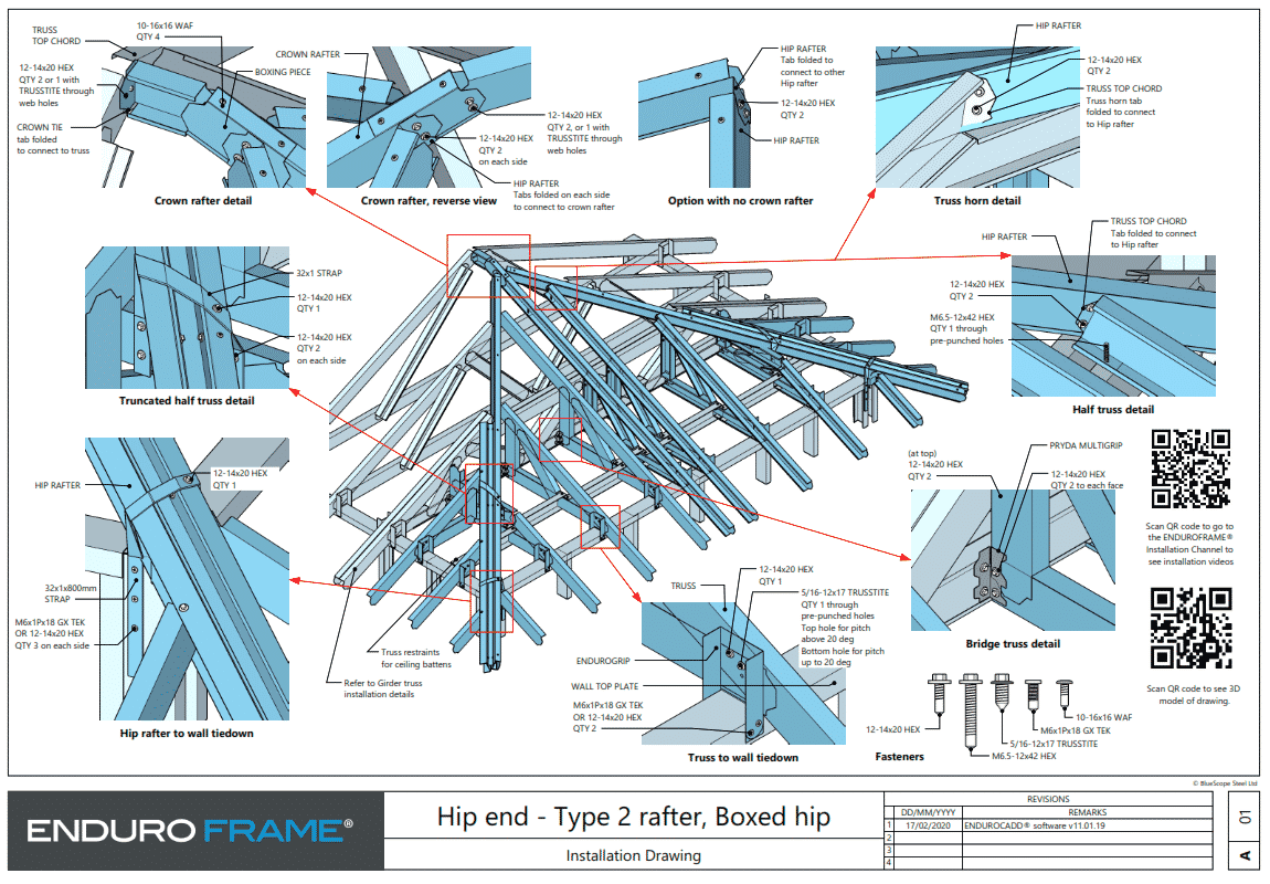 Version 11.01.21 Release Highlights - ENDUROFRAME® Building System