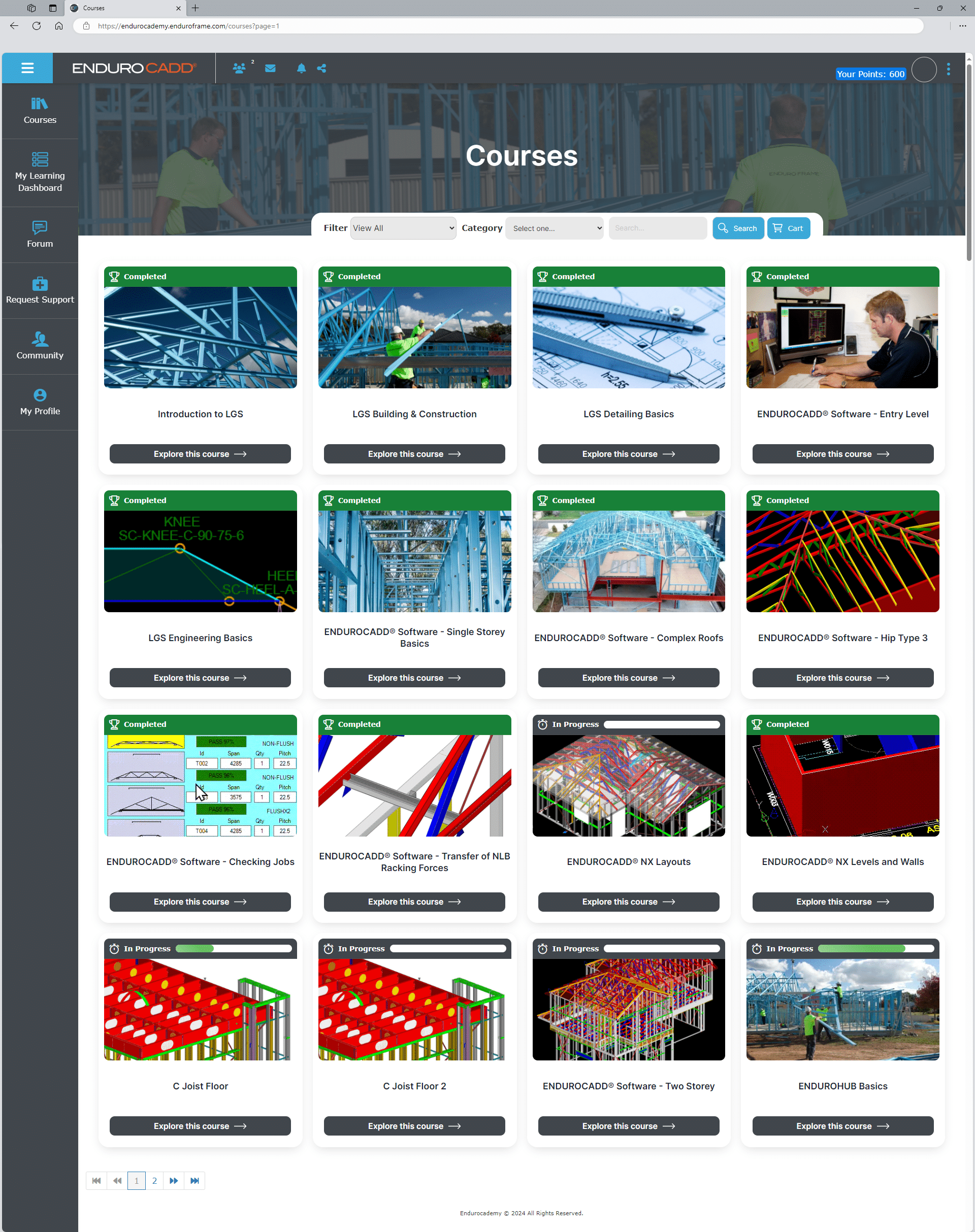 Manufacture Steel Frames with the ENDUROFRAME® Building System